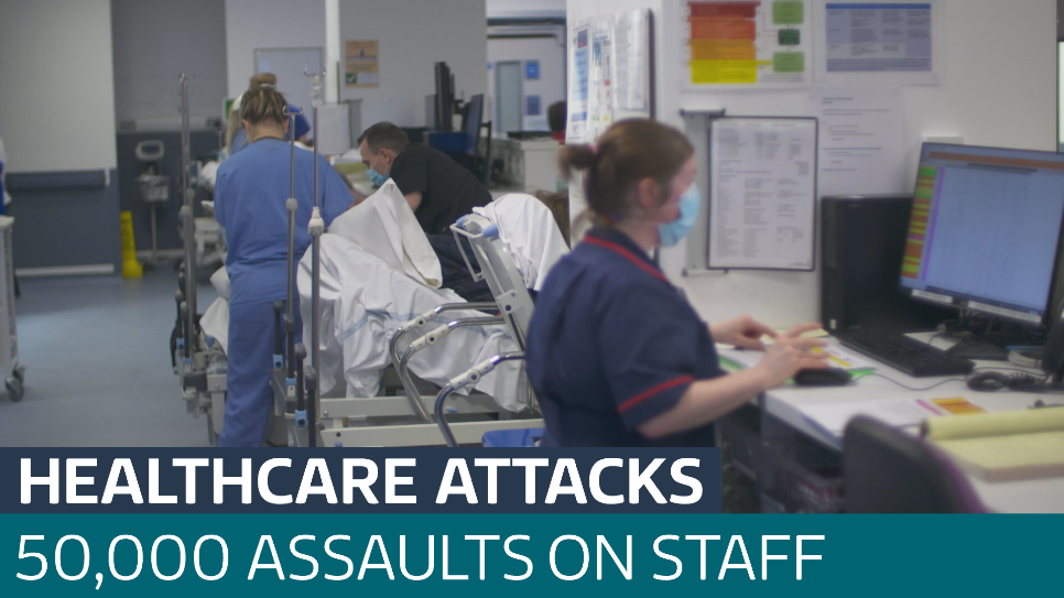 Over 50,000 attacks on healthcare staff in five years in Northern ...