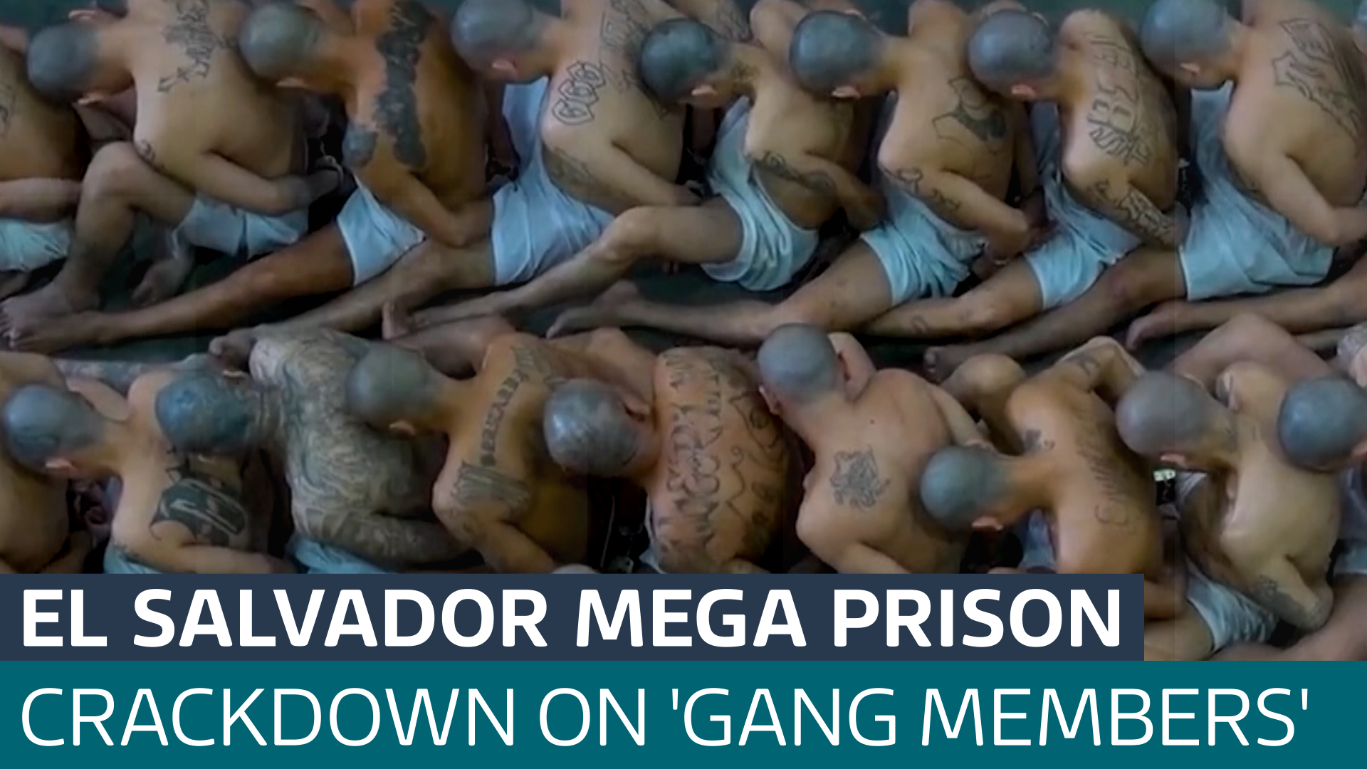 Thousands Of Suspected Gang Members Moved To El Salvador Mega Prison