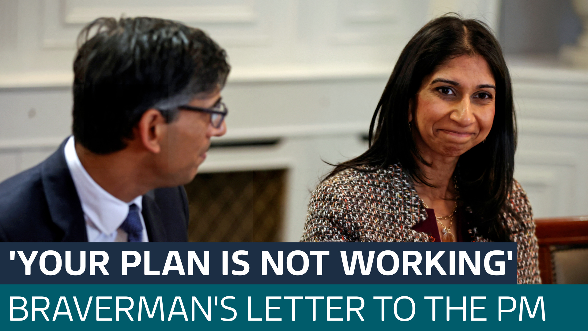 'You have repeatedly failed to deliver': Braverman sends Sunak scathing ...