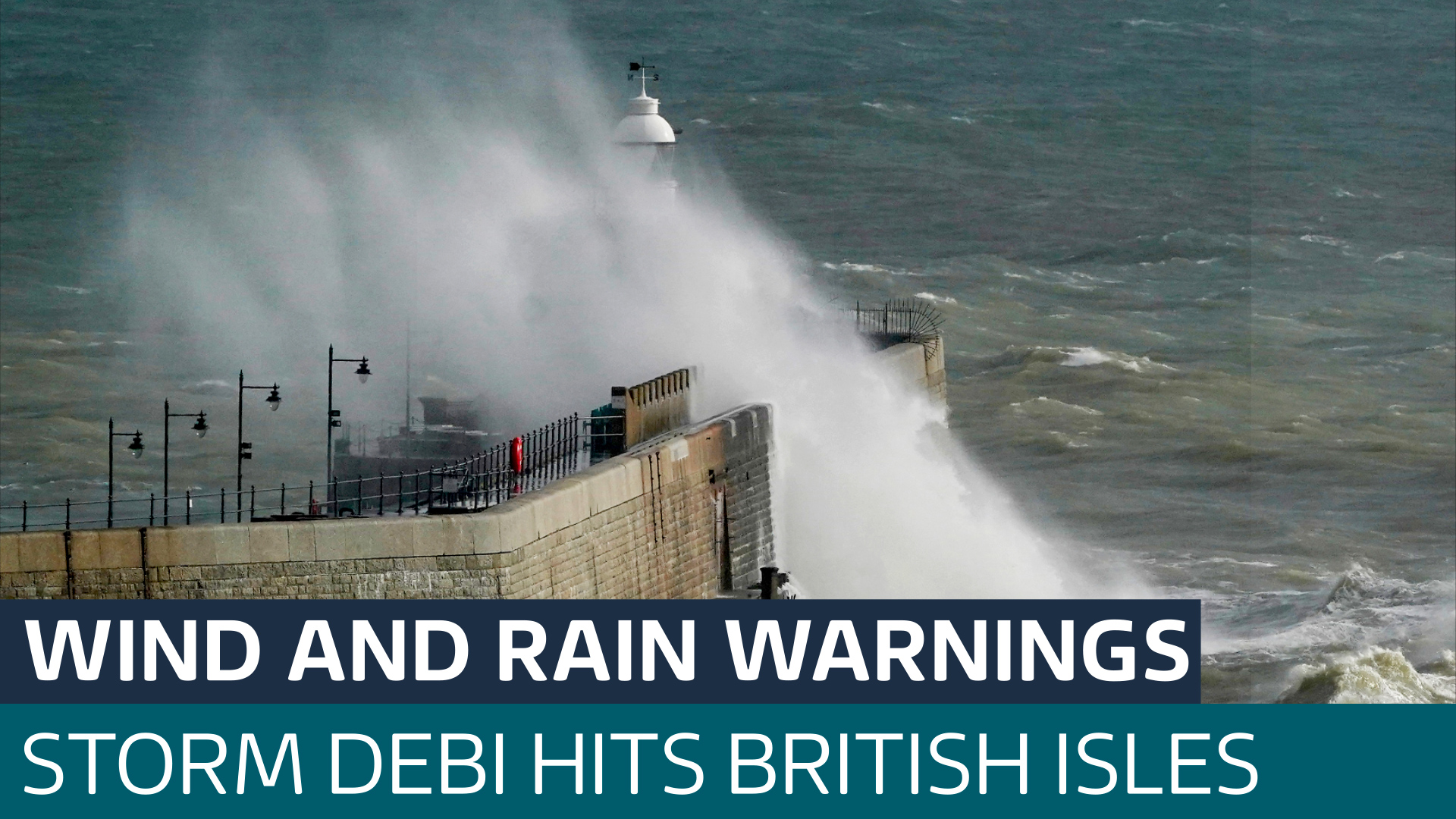 Woman in hospital and thousands without power as Storm Debi hits UK and ...