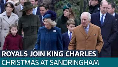 Royal family join King Charles to celebrate Christmas at Sandringham ...
