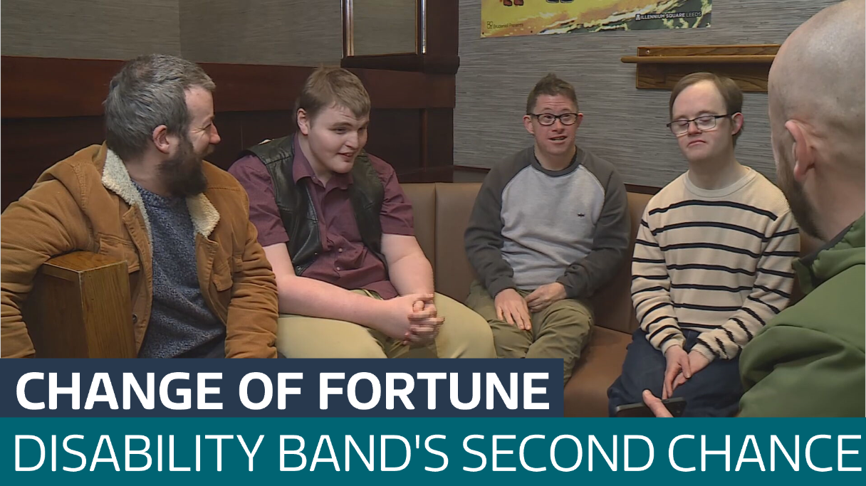 Under-threat learning disability band, Ultimate Thunder, invited to ...