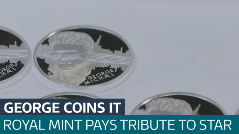 Royal Mint unveils new coin celebrating Wham star George Michael ...