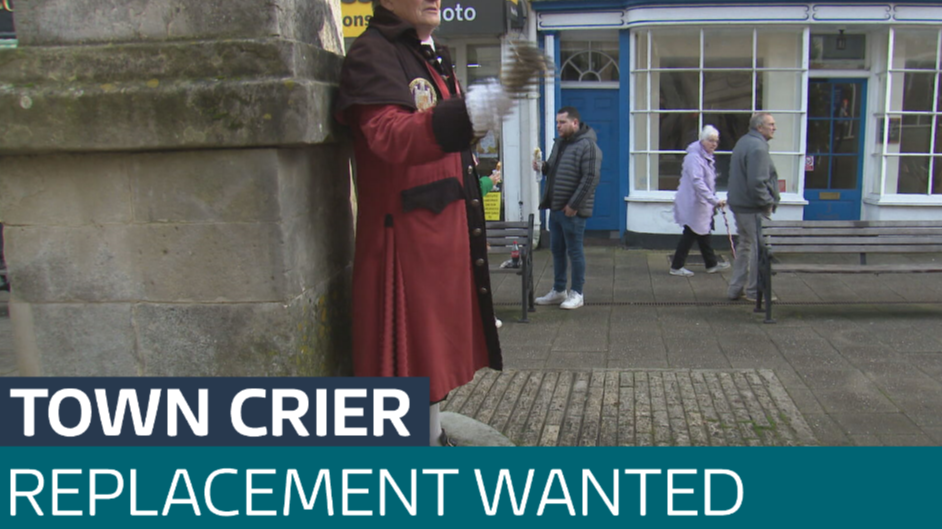 Town crier seeks replacement after nearly 30 years in the job - Latest ...