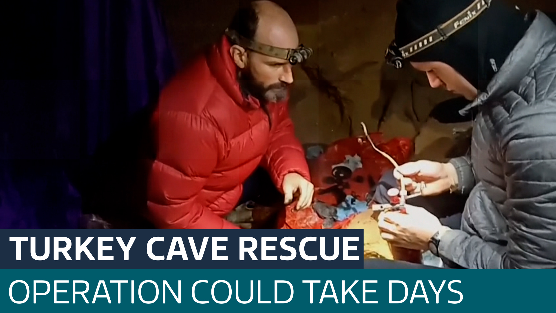 Major rescue effort after caver becomes stuck 3,000 feet below the ...