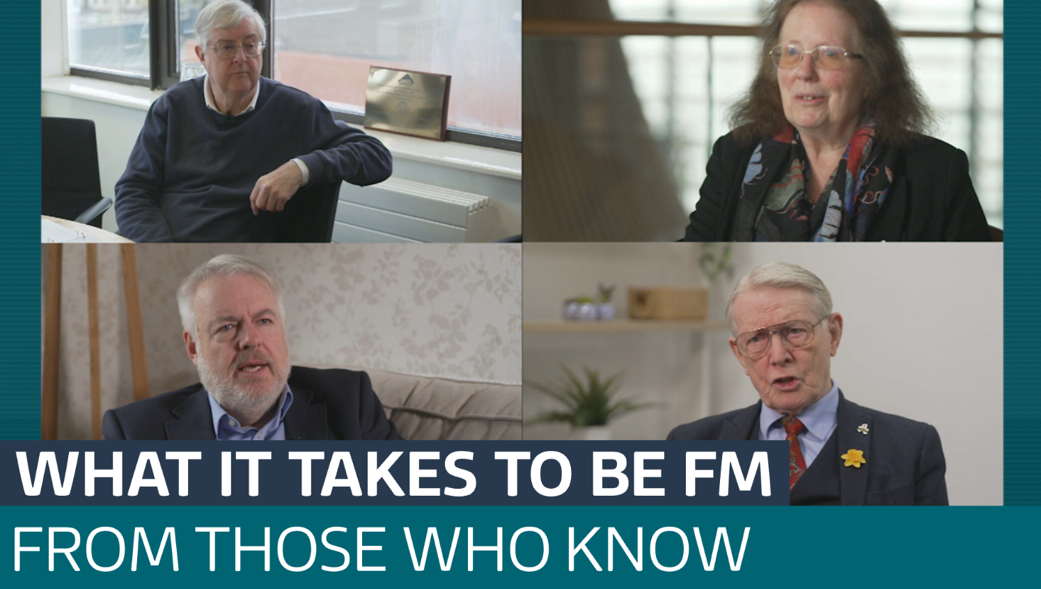 How to be First Minister - from those who've done the top job in Welsh ...