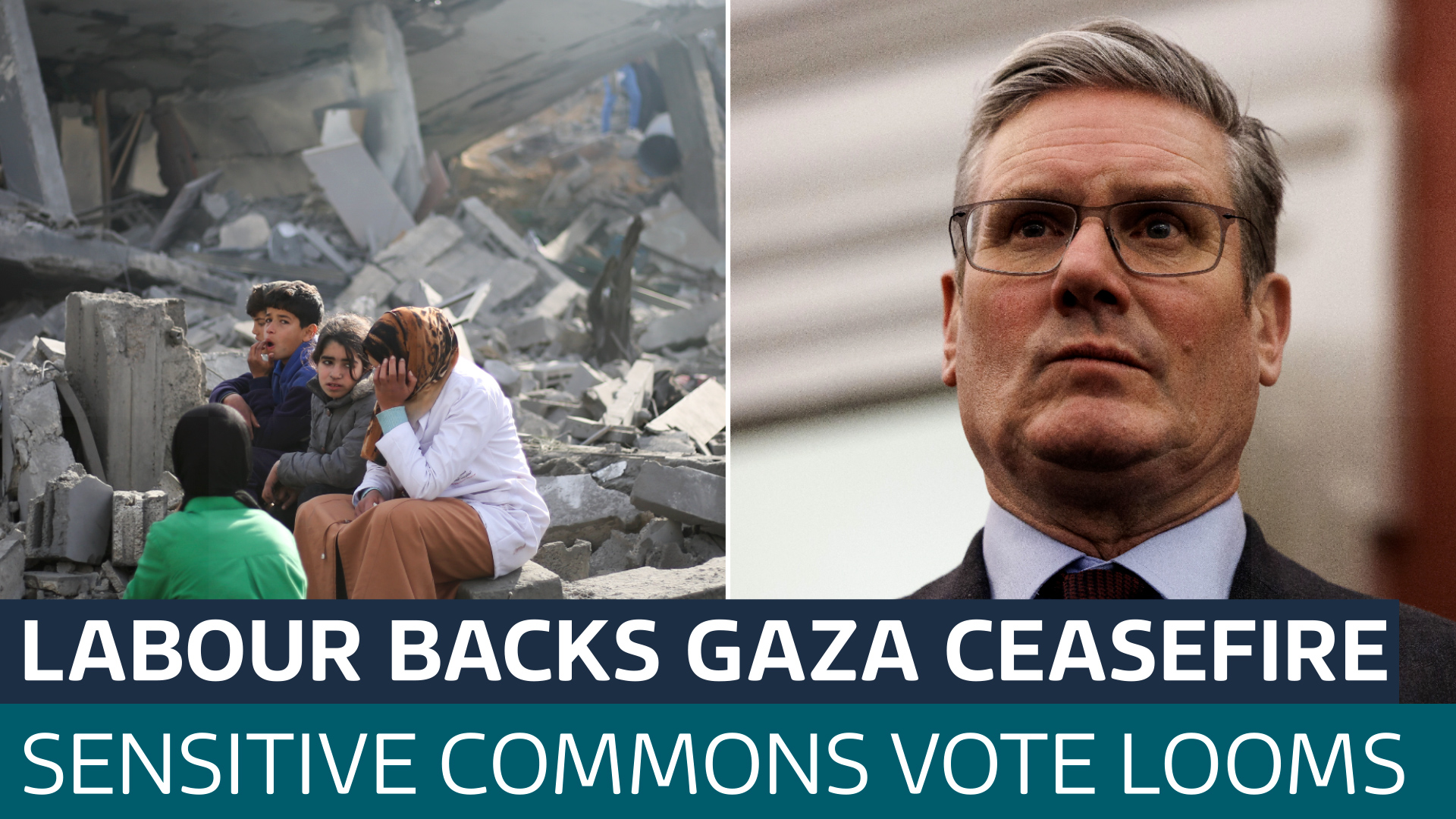 Labour changes stance on Gaza ceasefire ahead of vote in Commons later ...