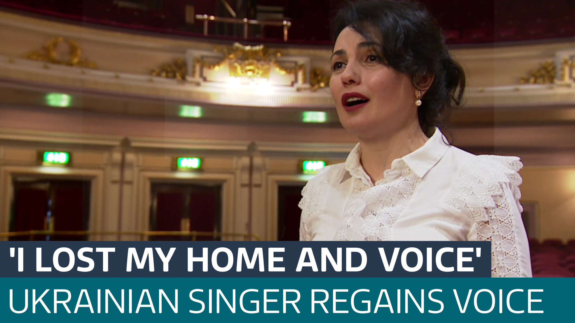 Ukrainian singer 'regains voice' after moving to Scottish Borders ...