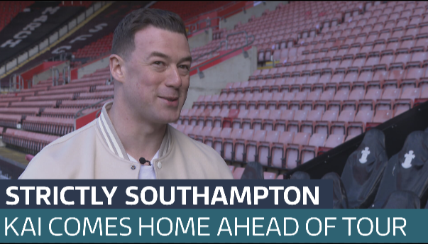 Strictly Southampton: Kai Widdrington comes home ahead of tour - Latest ...