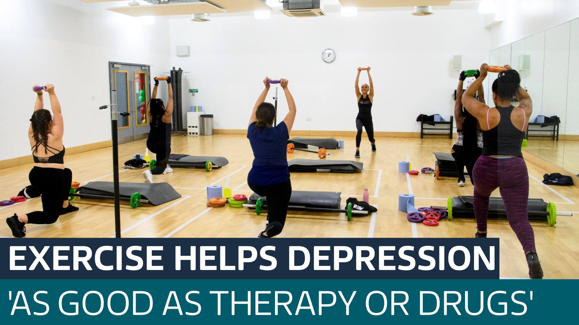 Study suggests exercise can be as good for those with depression as ...