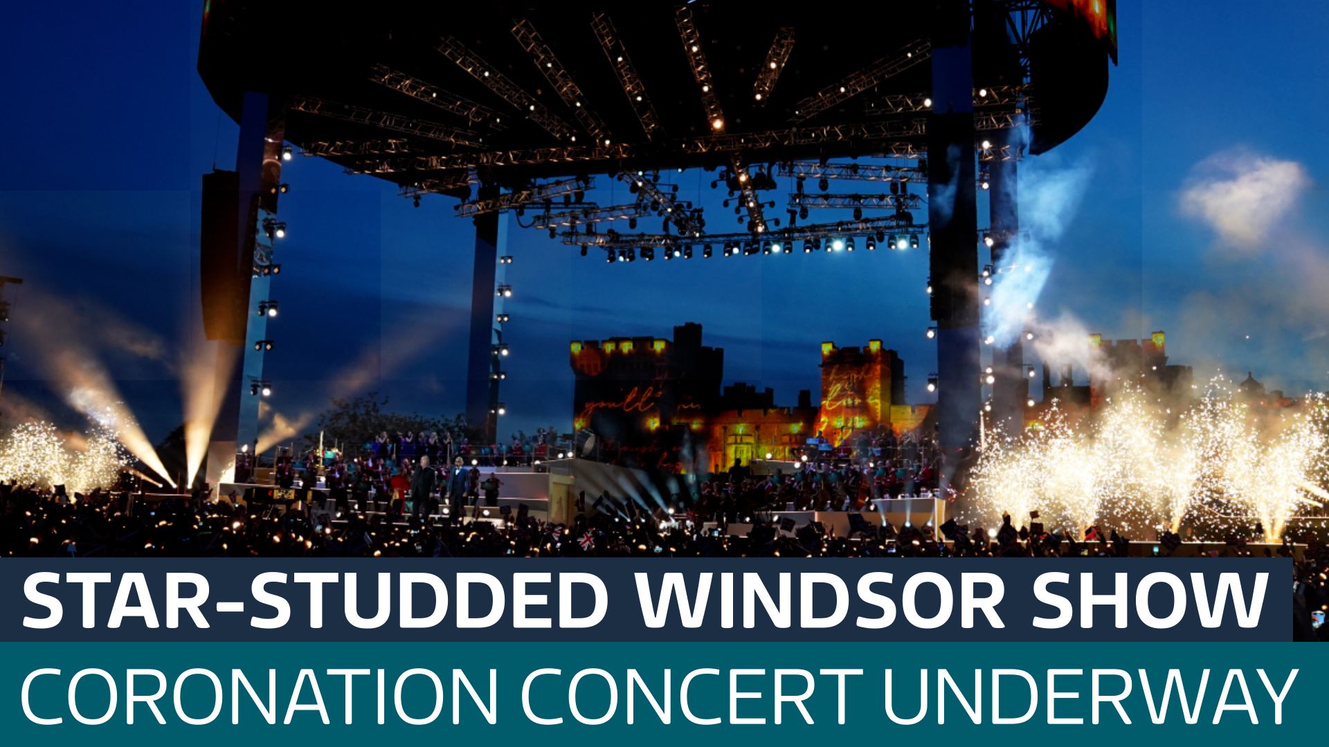 Coronation concert in full swing with Take That, Lionel Richie and Katy ...