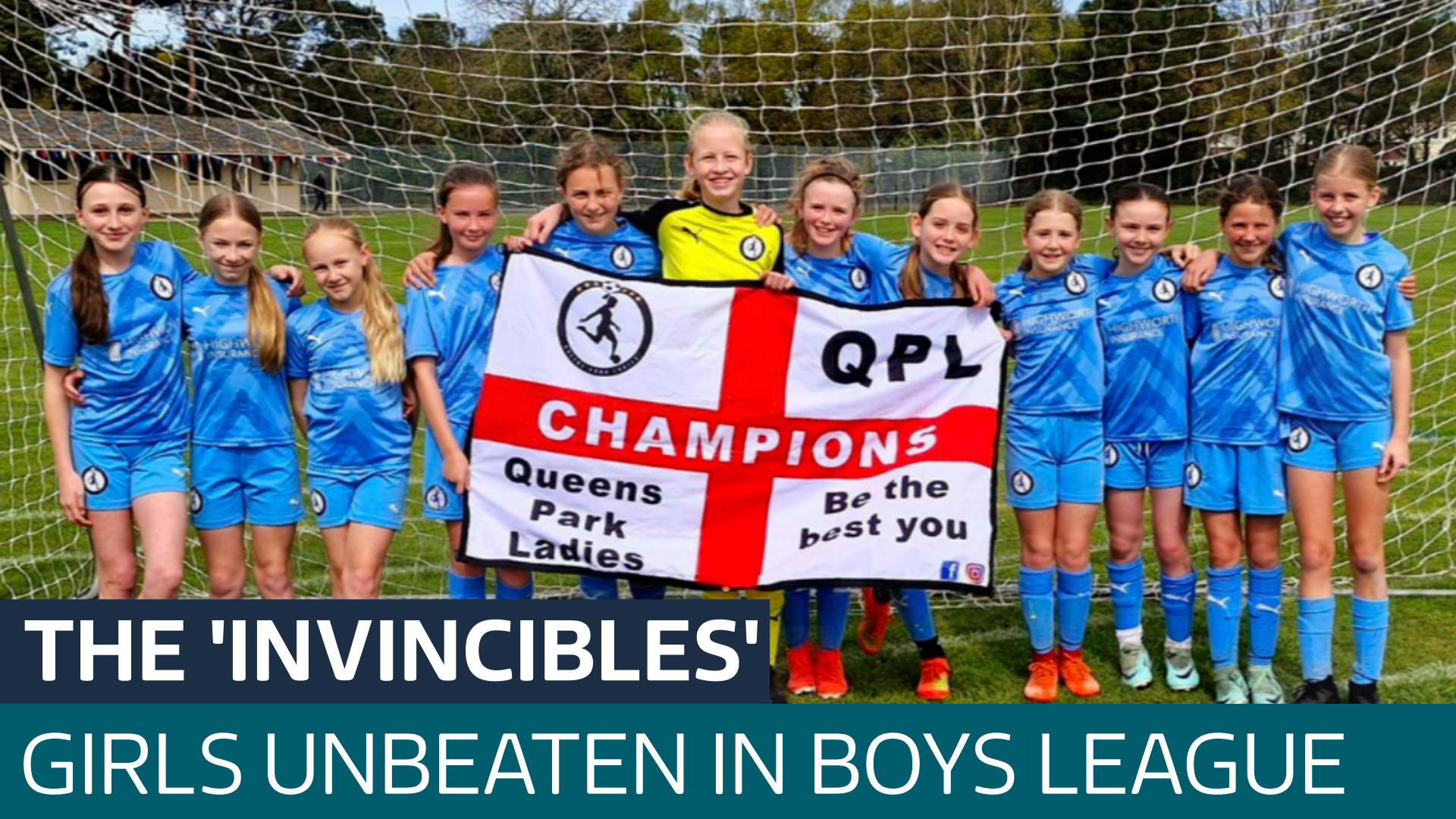 Girls team go unbeaten for a whole season in a boys league - Latest ...