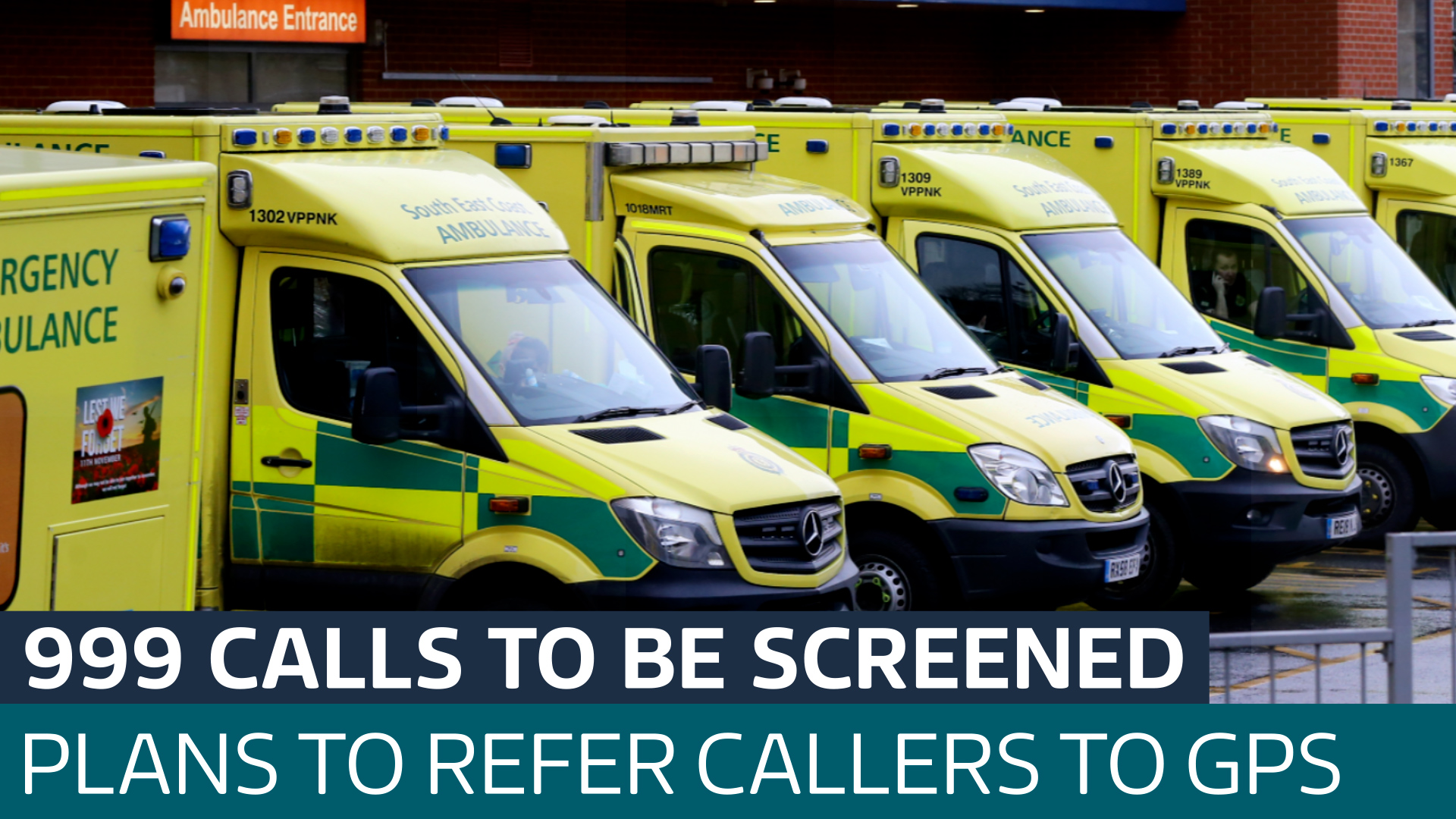 NHS unveils plans to redirect 999 callers to a GP or treatment centre ...