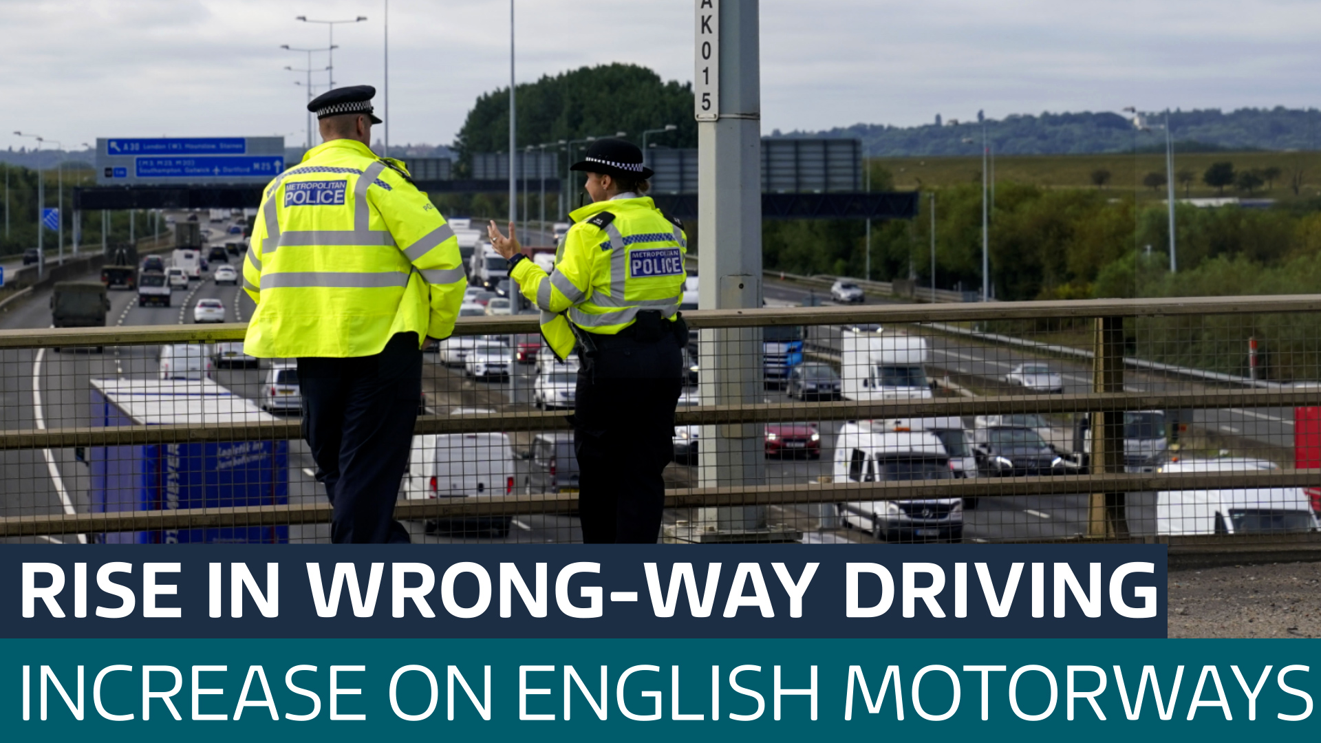 'Frightening' rise in the number of people driving the wrong way down ...