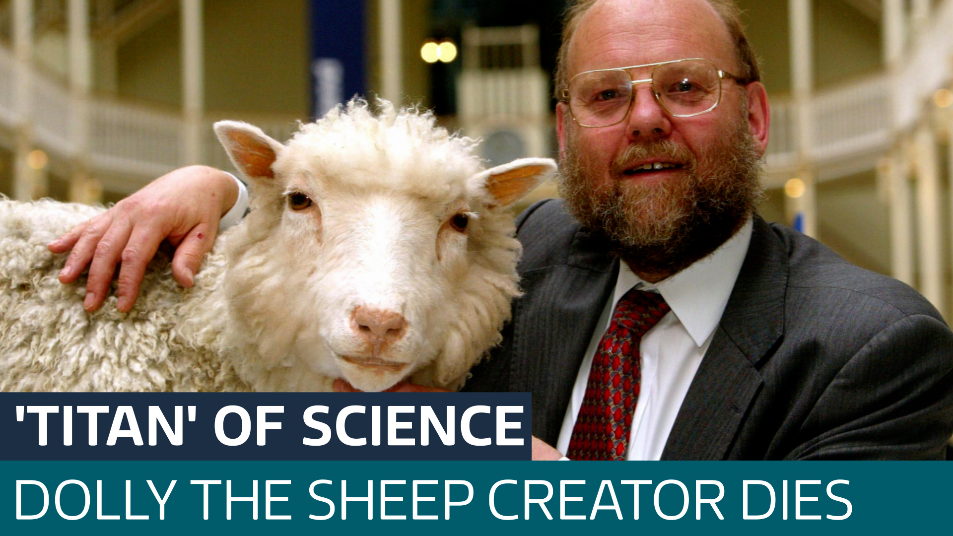 Professor Sir Ian Wilmut, the scientist who created Dolly the Sheep ...