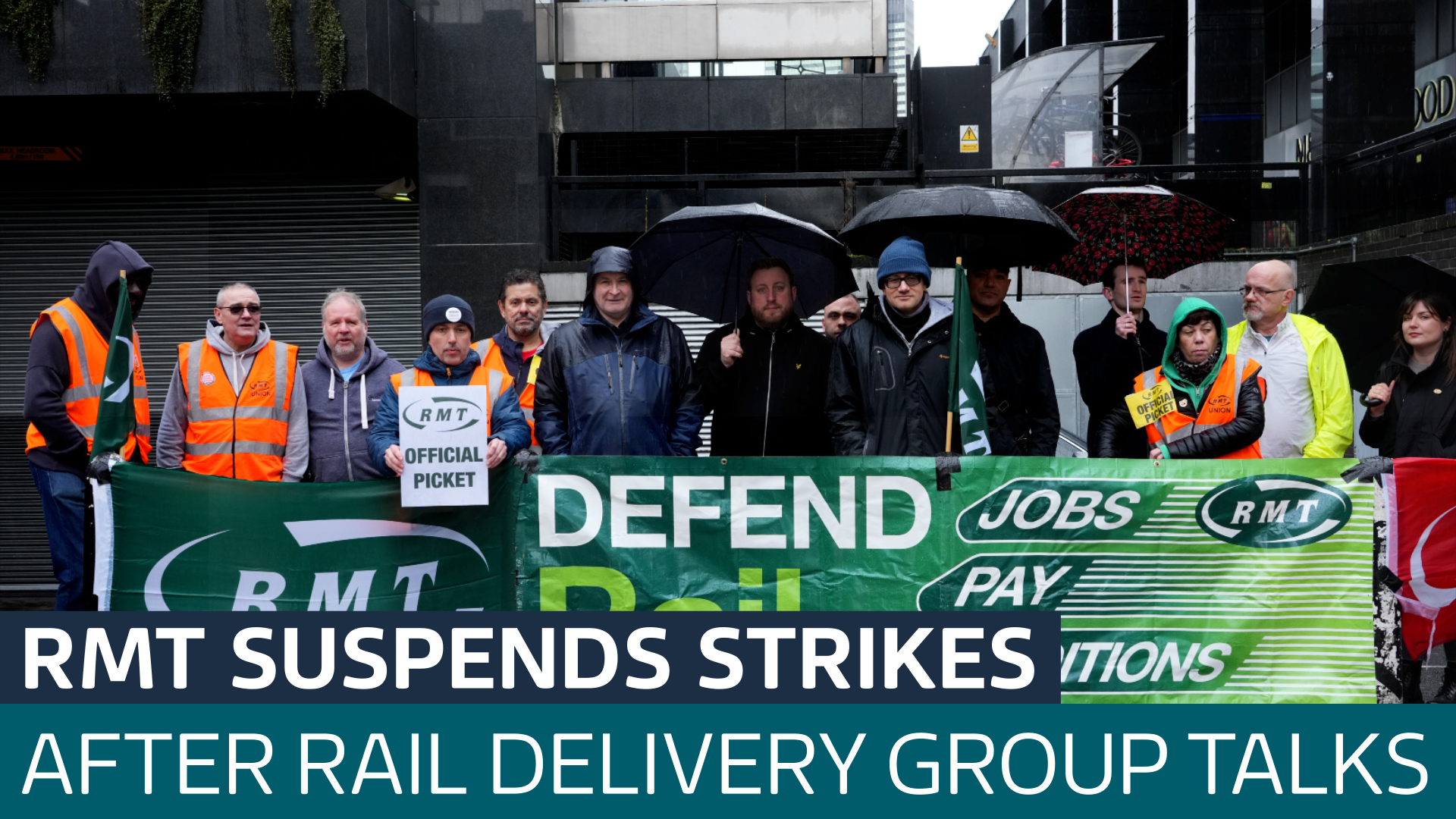 RMT rail union suspends strikes planned for next week - Latest From ITV ...