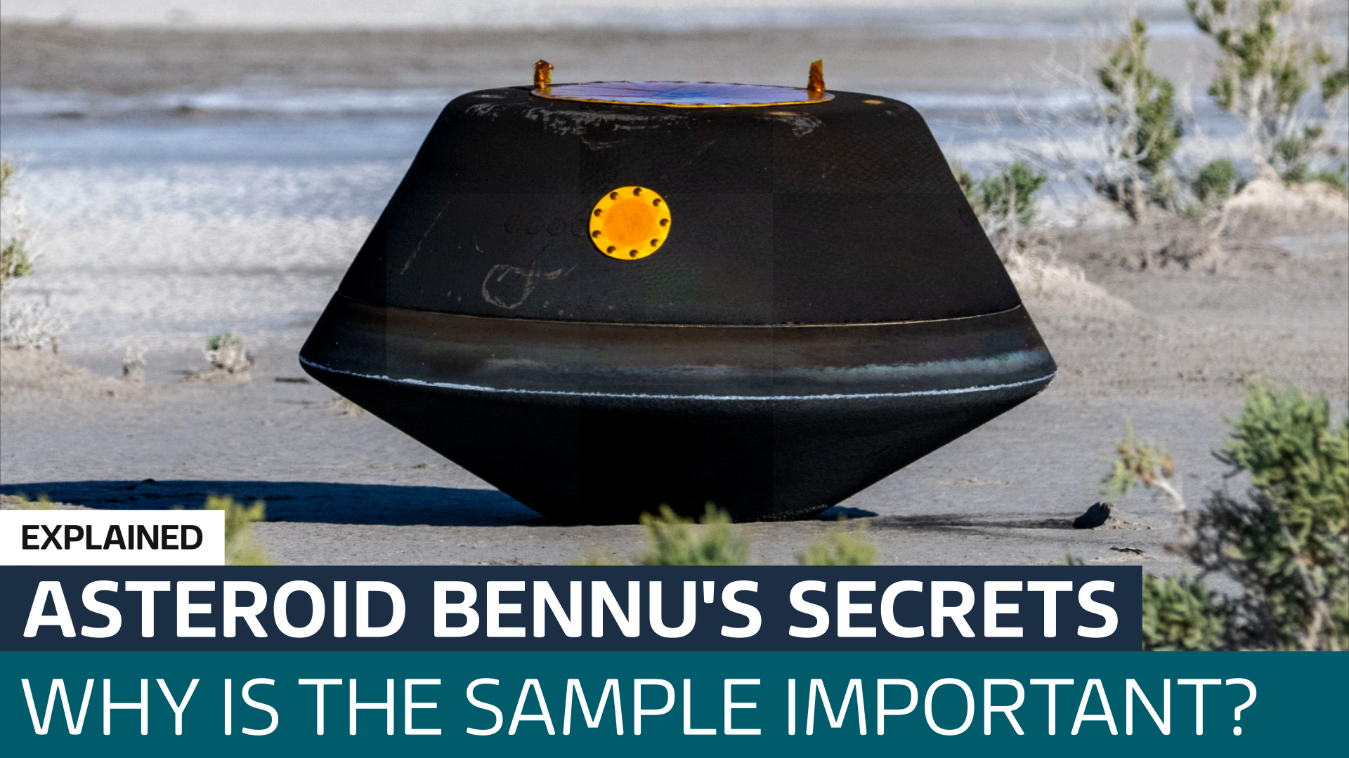 Asteroid Bennu's sample is safely back on earth - but why is this ...
