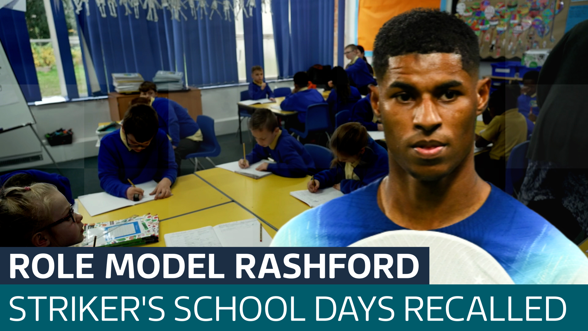 Back To The School Where It All Started For England Star Marcus Rashford Latest From Itv News