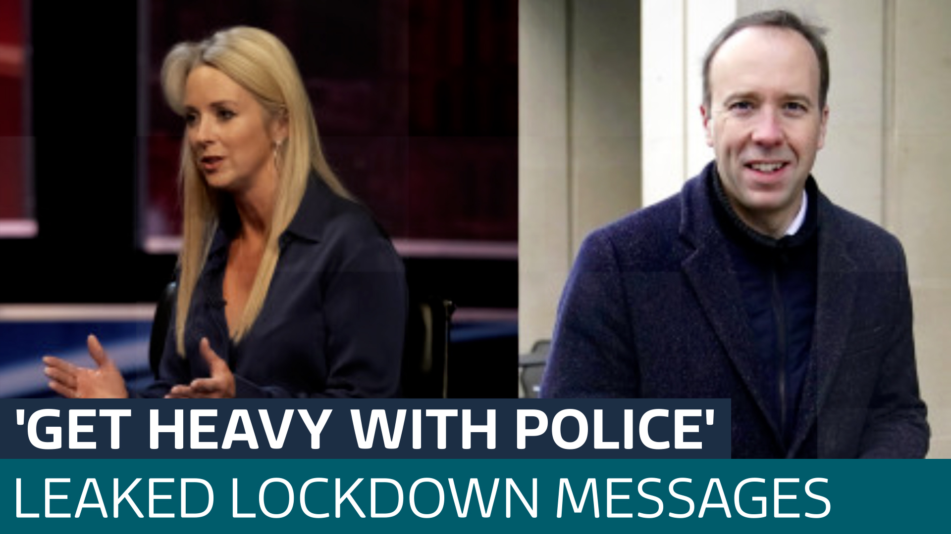 Leaked messages suggest Hancock wanted to get tough with police to ...
