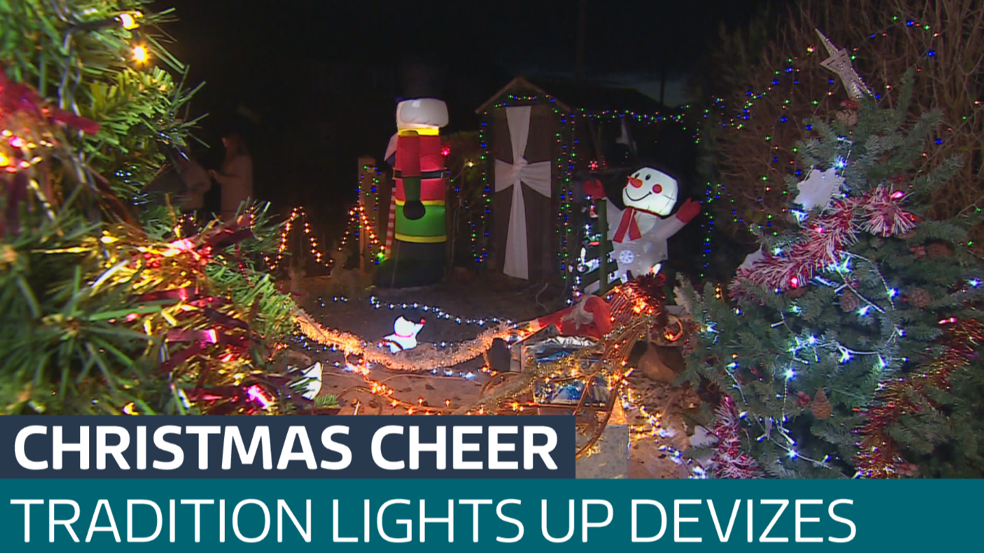 Festive display back in Devizes to light up community - Latest From ITV ...
