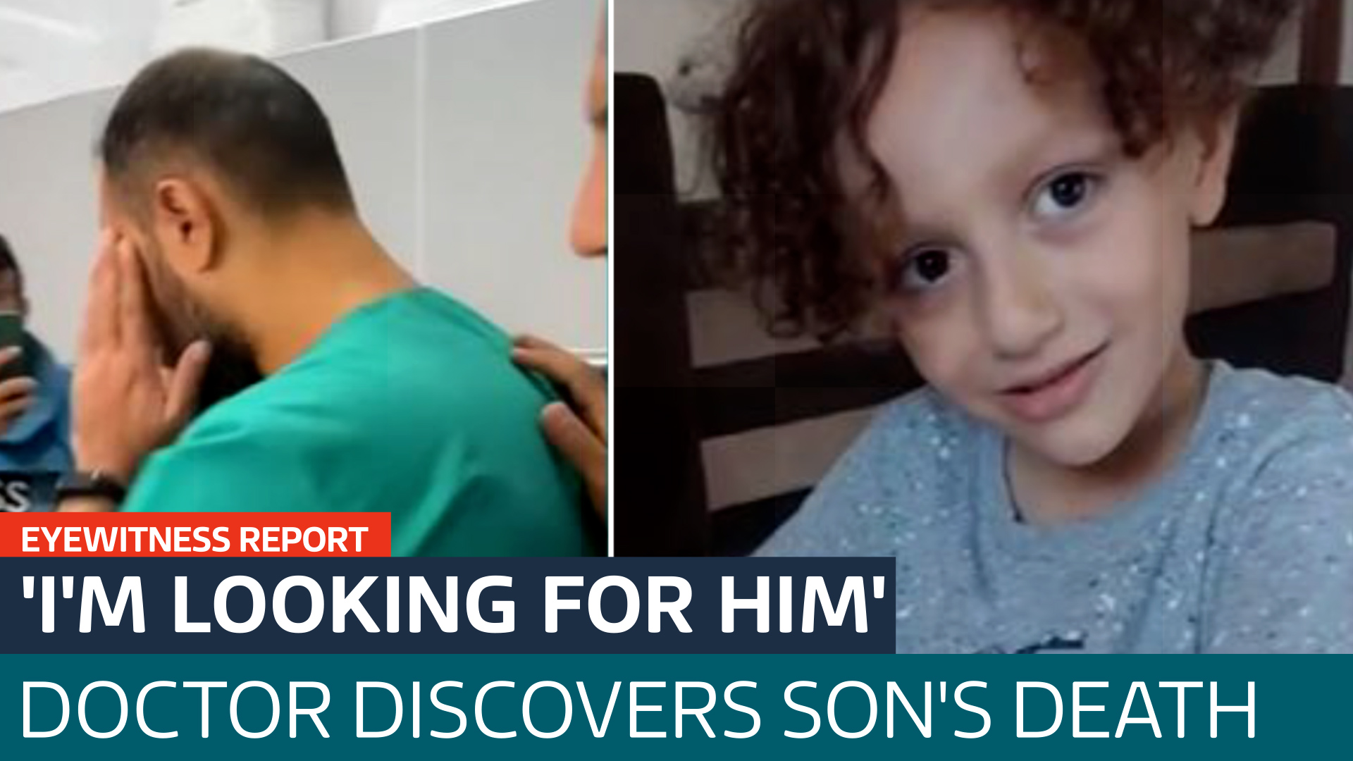 Palestinian doctor learns his family has been brought to hospital, but ...