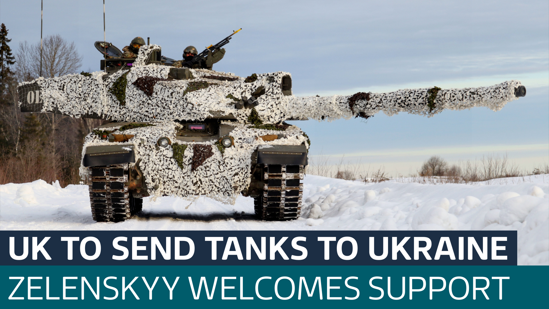 UK to send tanks to Ukraine as Russia launches new wave of missile ...