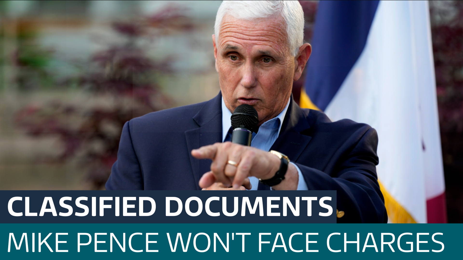 Mike Pence will not face charges over classified documents found at his ...