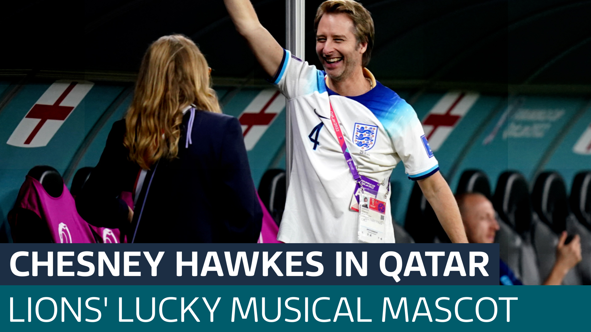 Singer, Chesney Hawkes, on becoming England's unofficial mascot ...