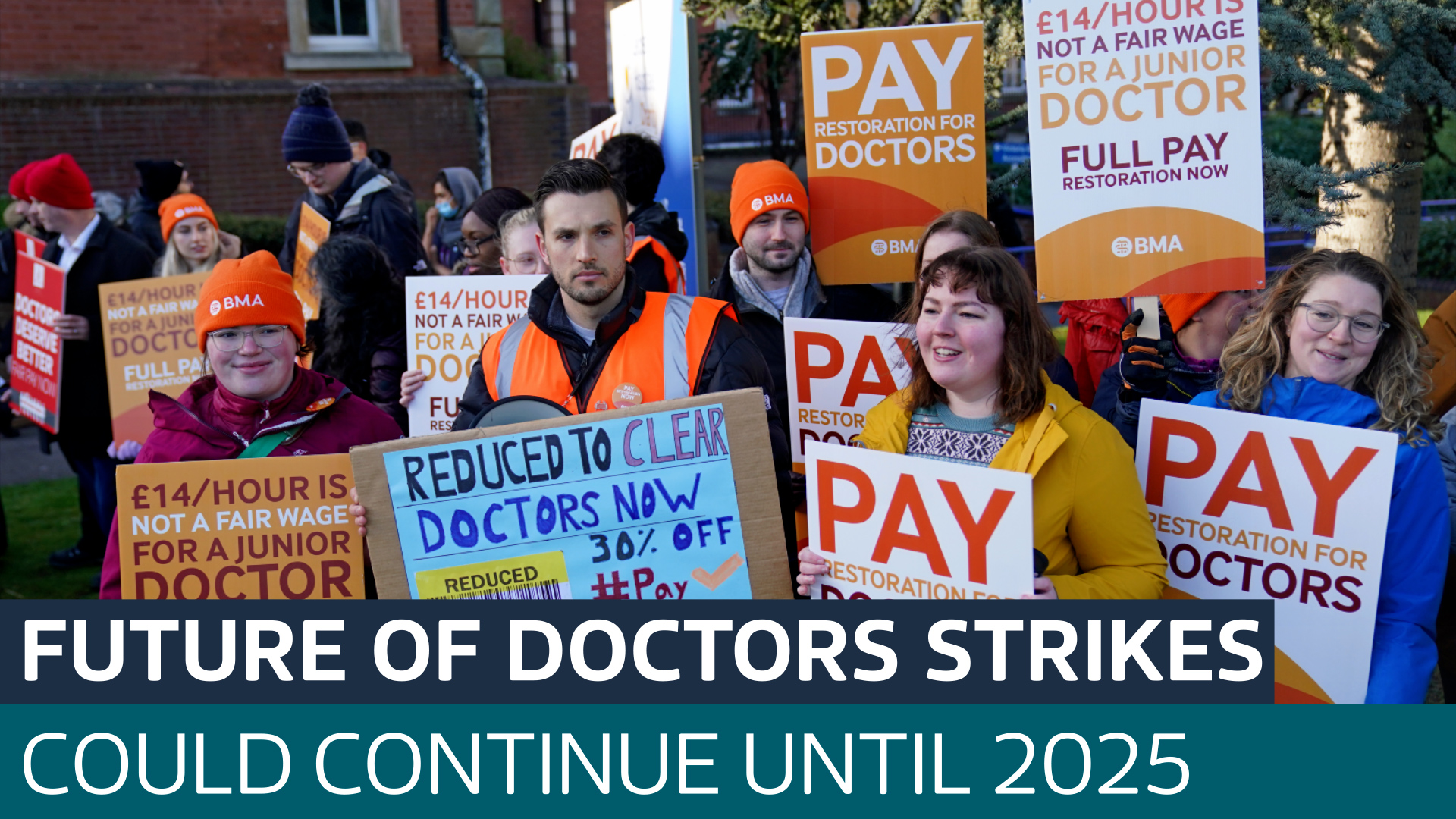 BMA warn doctors could strike until 2025 and beyond - Latest From ITV News