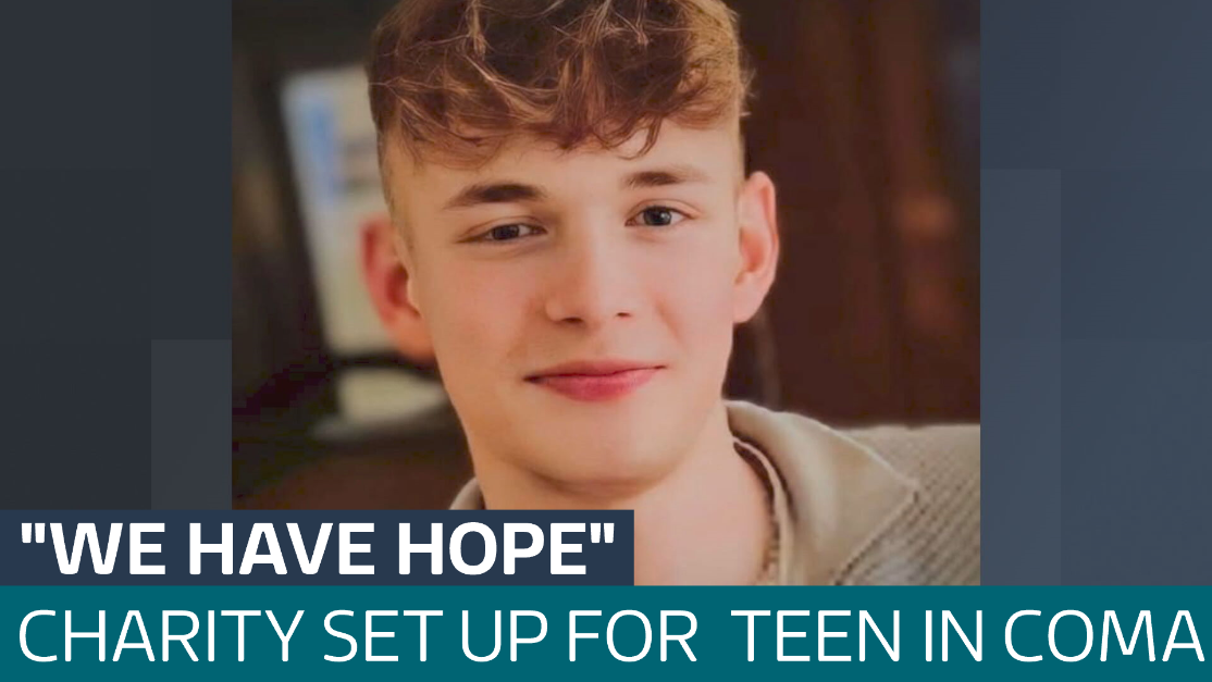 George Rabbett-Smith, 18, remains in a coma eight months after trying ...