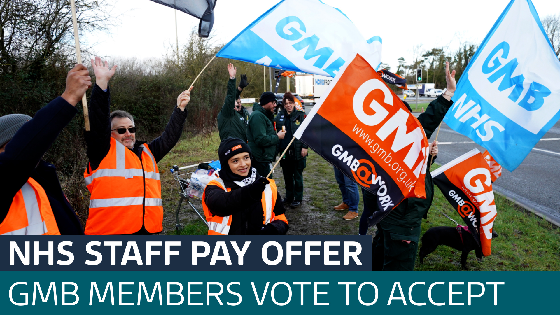 GMB members vote to accept latest NHS staff pay offer - Latest From ITV ...