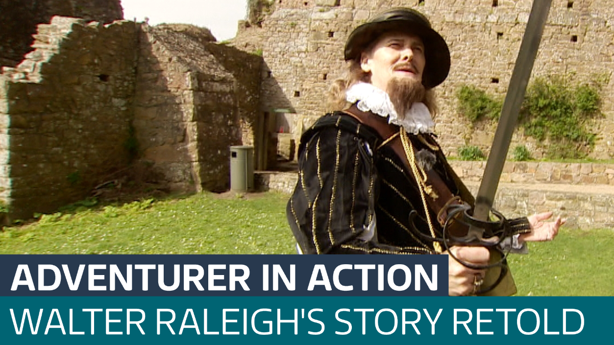 Actor shares how Sir Walter Raleigh was sent to Jersey by Queen ...