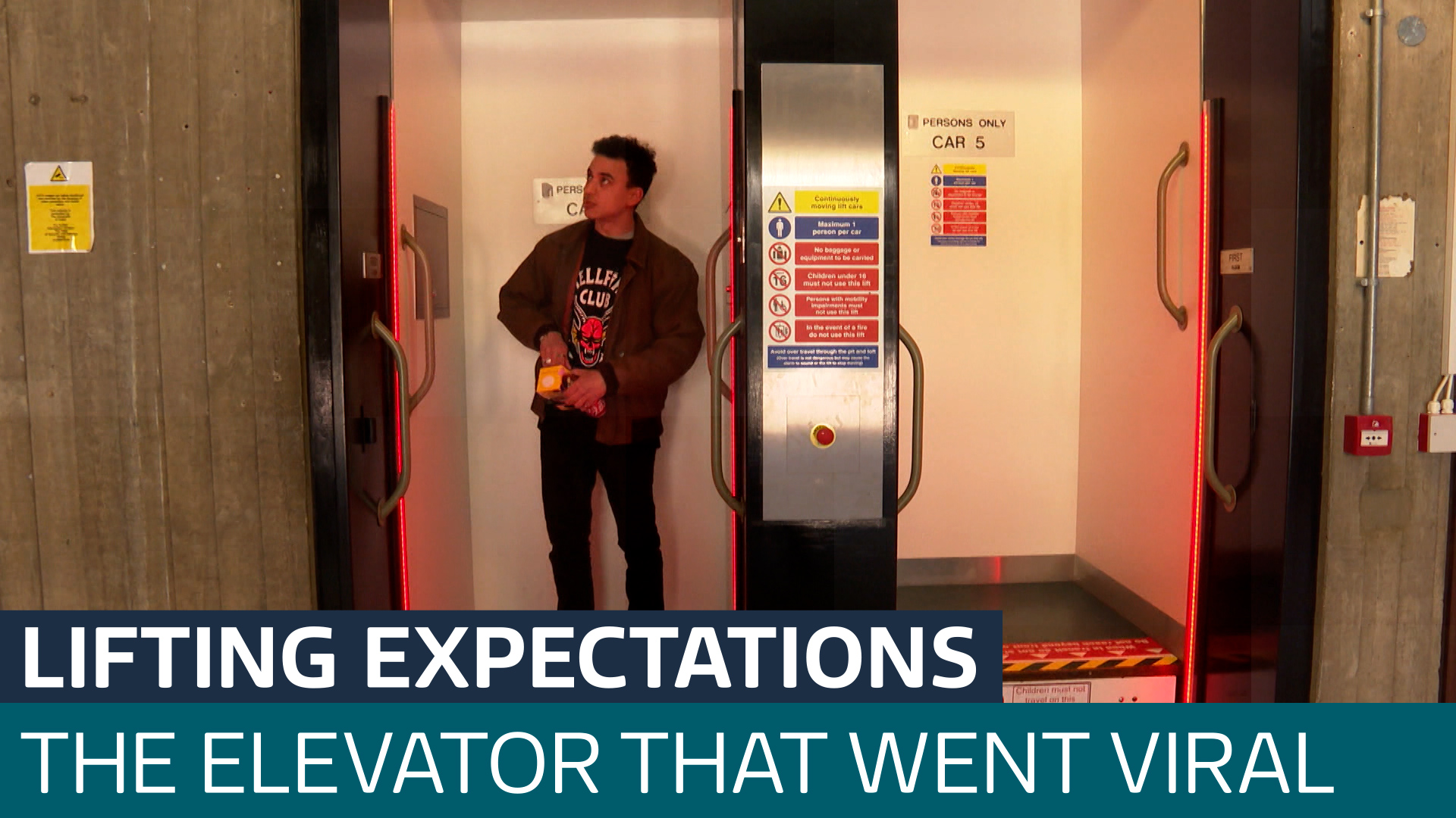 Take a trip in the university lift that's become an unexpected internet ...