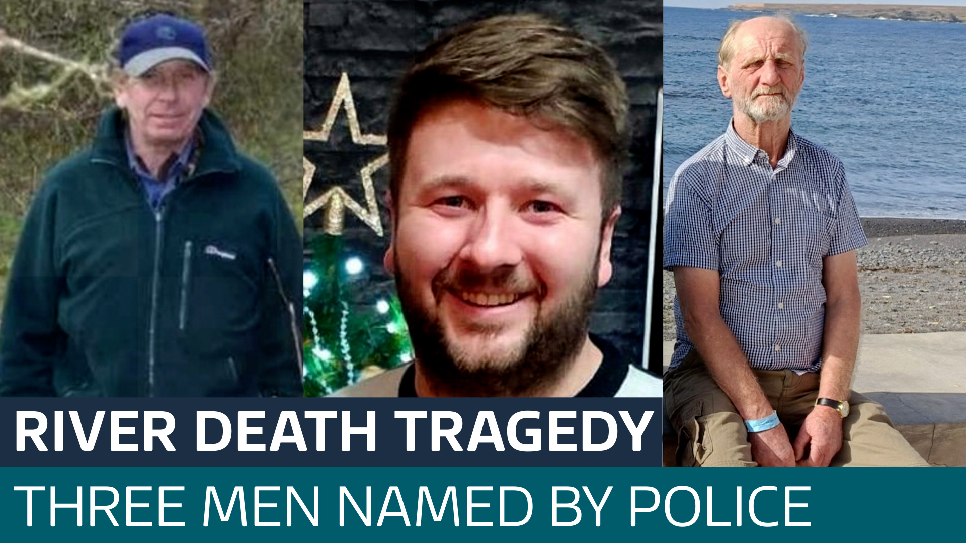 Police name three men killed in River Esk tragedy - Latest From ITV News