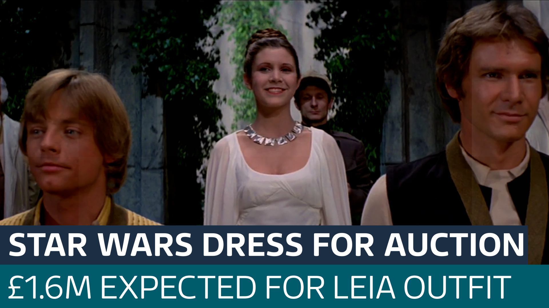 May the force be with you: Carrie Fisher's Star Wars dress up for ...