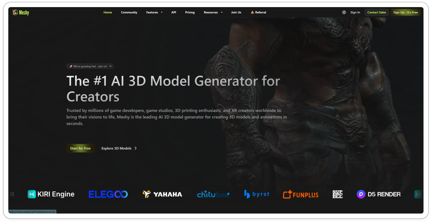 3D生成AIツール「Meshy」の使い方：初心者アーティスト向けガイド | Alche, Inc