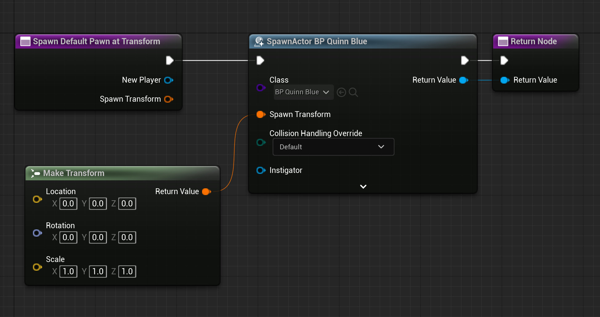 ゲーム開始時にスポーンするCharacterを呼び分ける | Alche, Inc