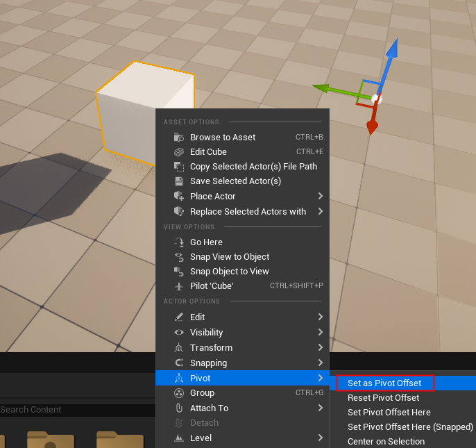 オブジェクトの原点をメッシュの真ん中にしよう！ | Alche, Inc