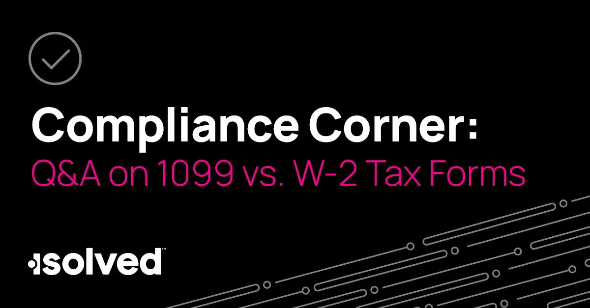 W2 Questions and Answers: Key Differences Between W-2 and 1099 ...
