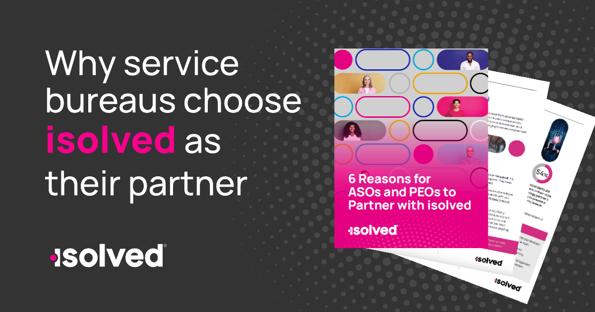 PEO, ASO and PSP eBook: 6 Reasons to Partner with isolved | HCM Guide ...