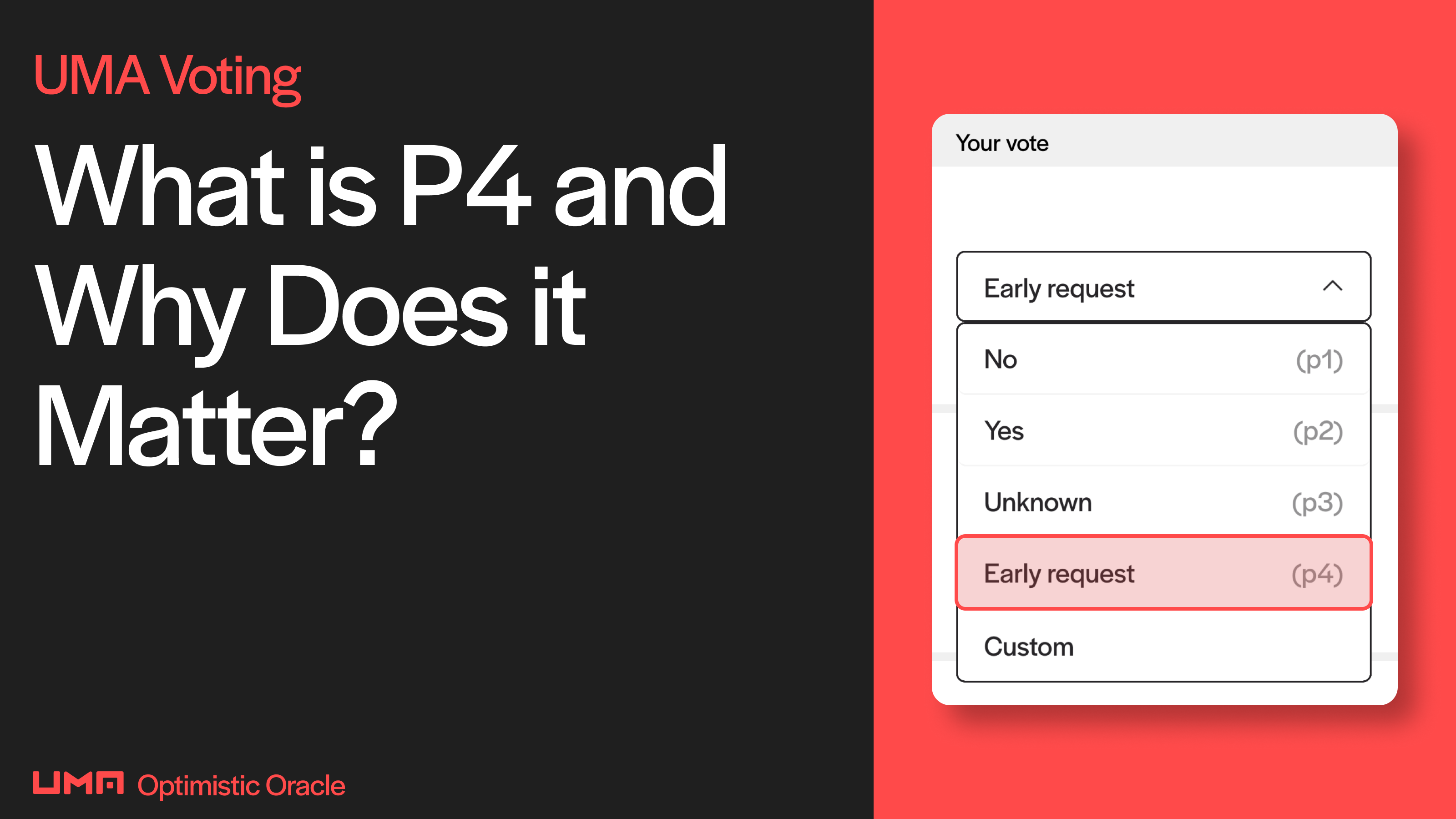 UMA Voting: What is P4 and Why Does it Matter?