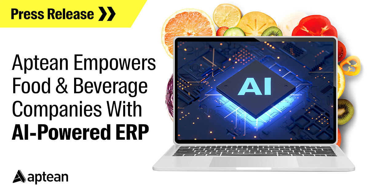 Aptean Empowers Food and Beverage Companies With AI-Powered ERP | Aptean.com