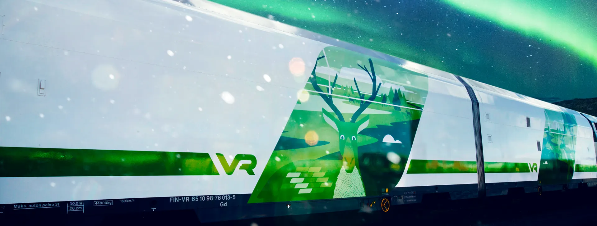 Santa Claus Express Finland, the route to winter wonderland - VR