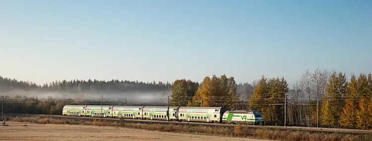 Facilities and services on trains - VR