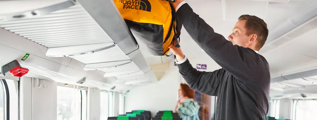 Taking luggage on trains - VR