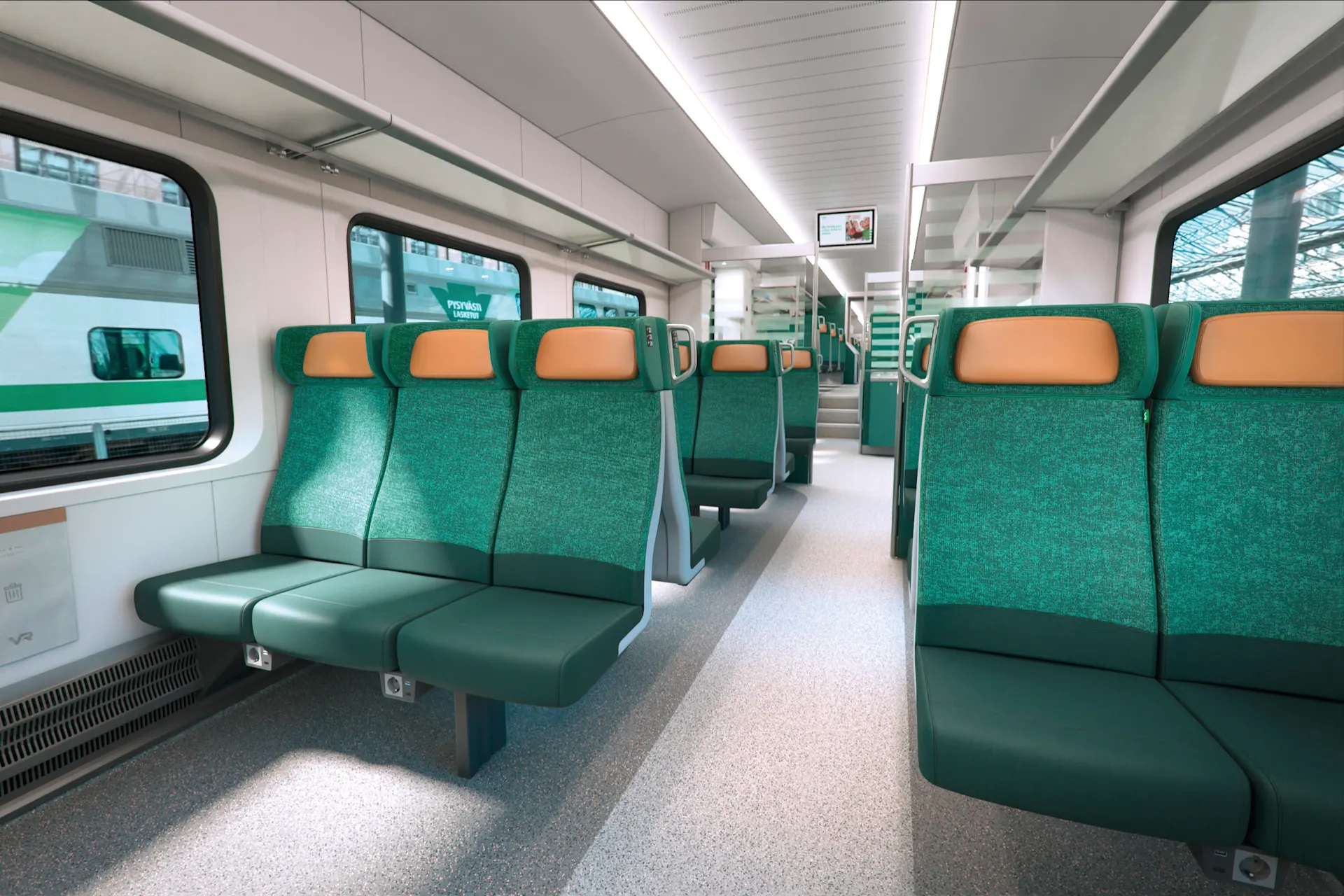 Welcome, new commuter trains! - VR