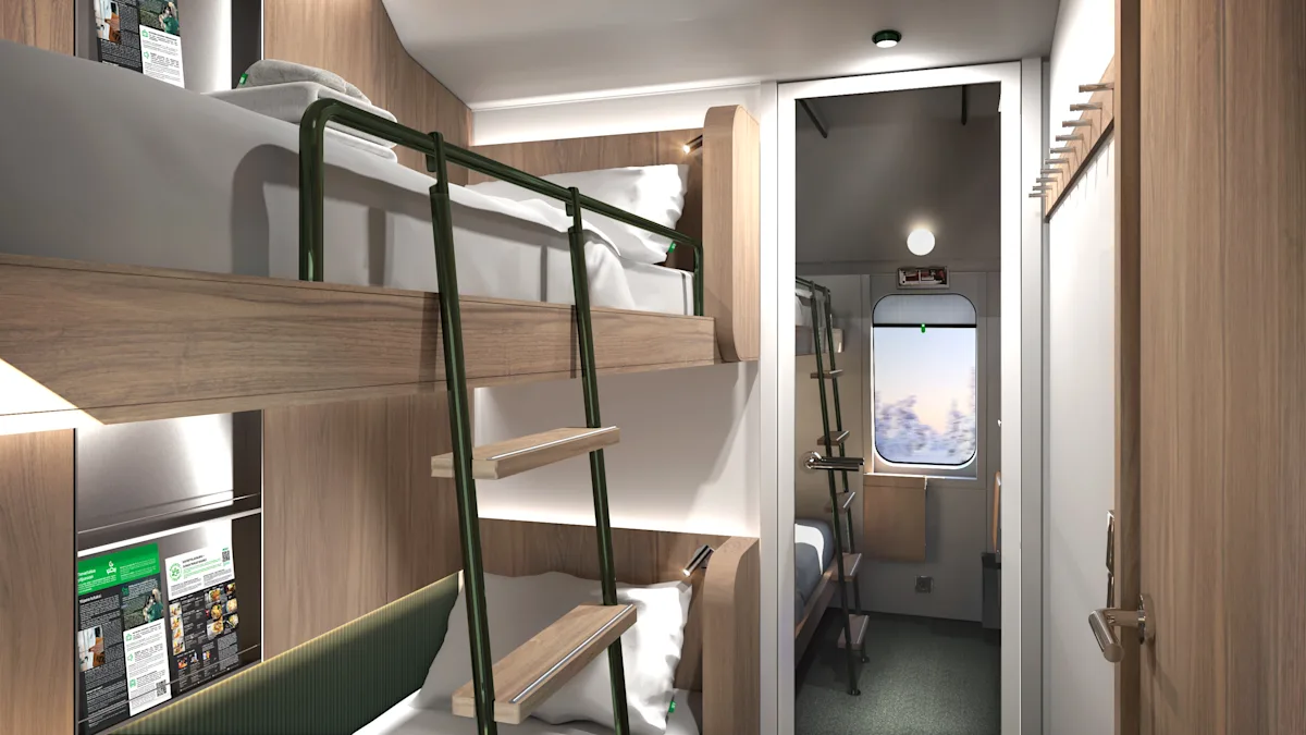 Hytti kuin hotellihuone – hankimme yöjunaliikenteeseen uusia vaunuja - VR