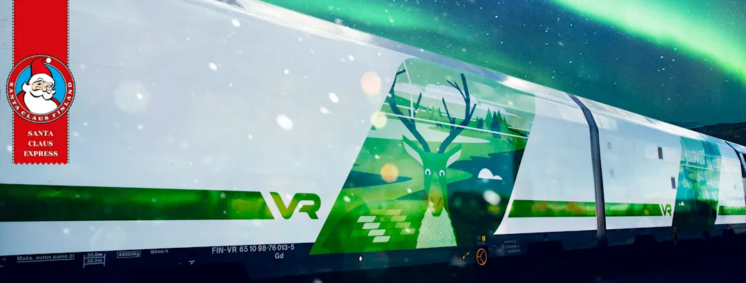 Santa Claus Express Finland, the route to winter wonderland - VR