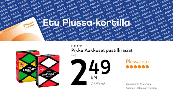 Plussa-edut | Neste