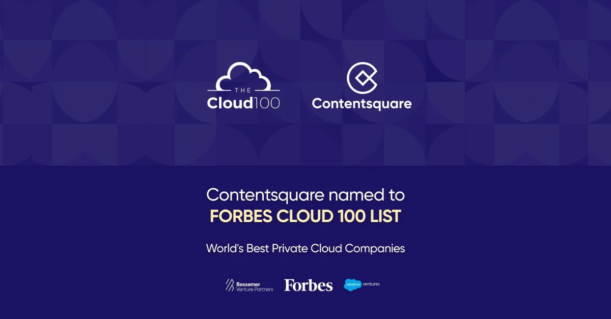Contentsquare is Named to the Forbes Cloud 100 List for the Second ...